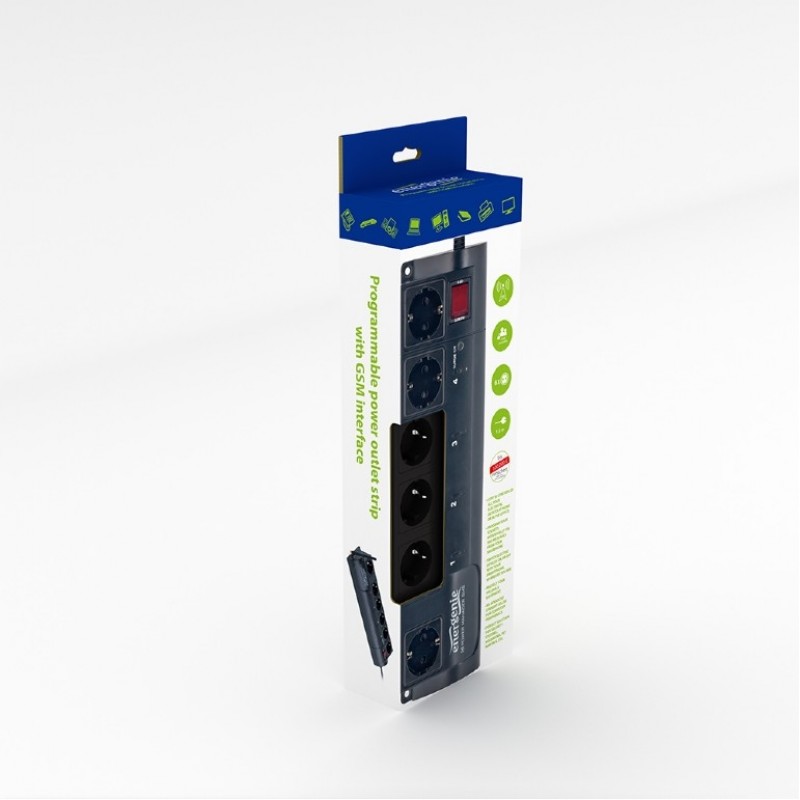 EG-SMS - EnerGenie Programmable surge protector with GSM interface